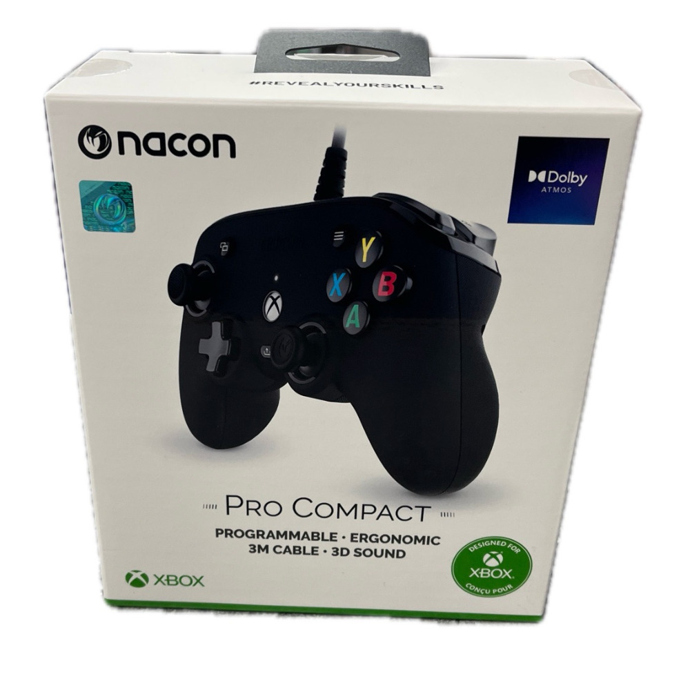 Nacon PRO Compact Controller Black (XBSX/One/PC) - Own4Less
